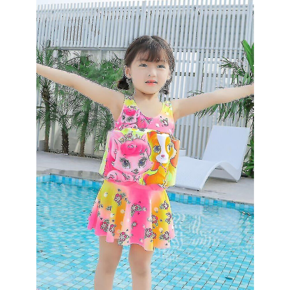 (Style 14, XXL110-120cm 20-30kg) Kids Swimsuit Float Suit Adjustable Buoyancy Cartoon Swimsuit ...