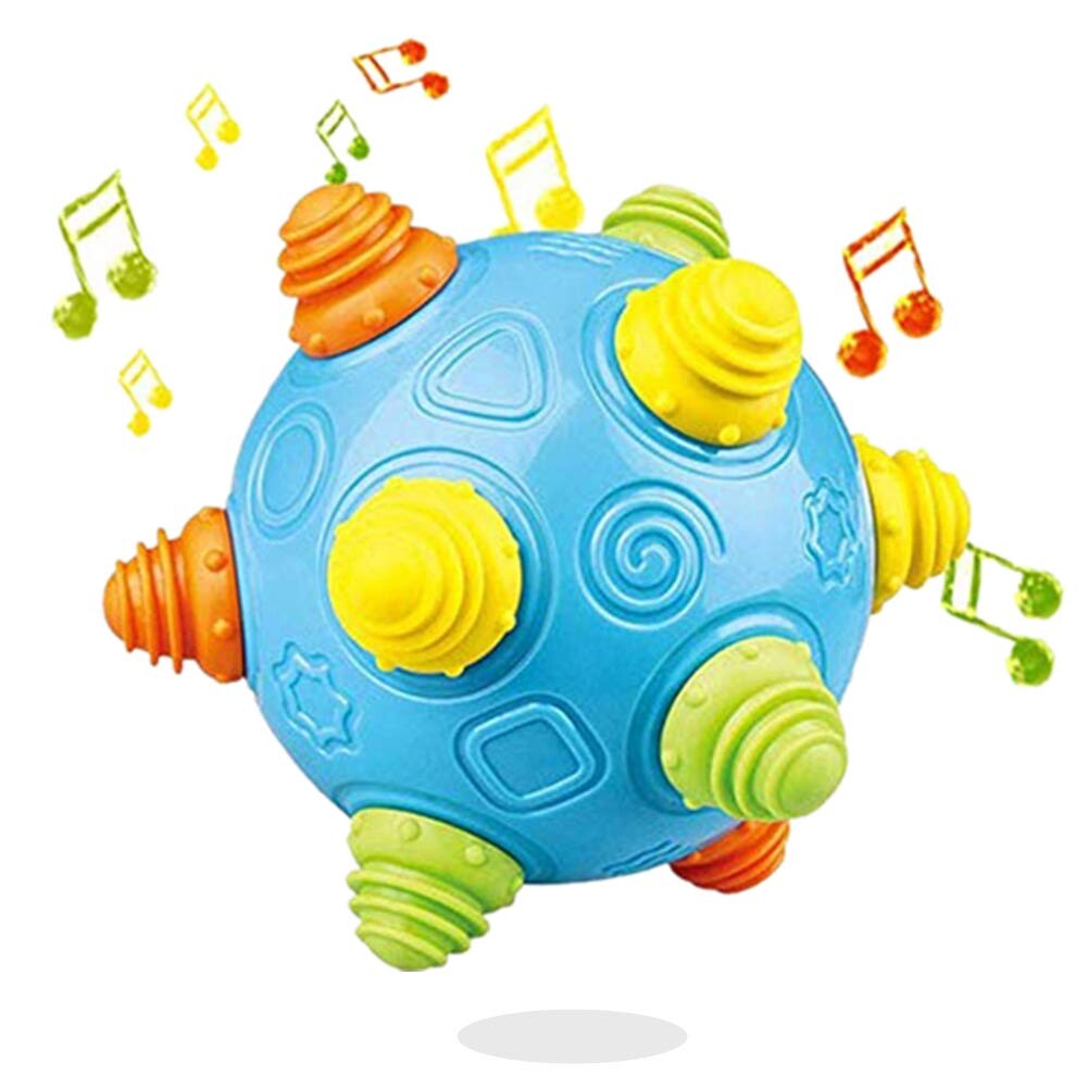Baby Music Dancing Ball Shake Toys Bouncing Jumping Sensory ...