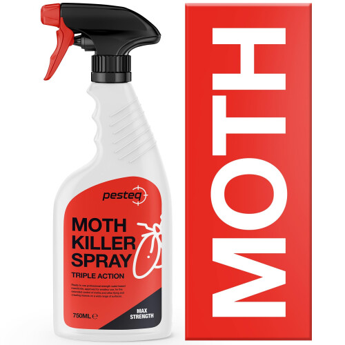 Moth Killer Spray | Max Strength & Fast Acting Insecticide Moth Spray ...