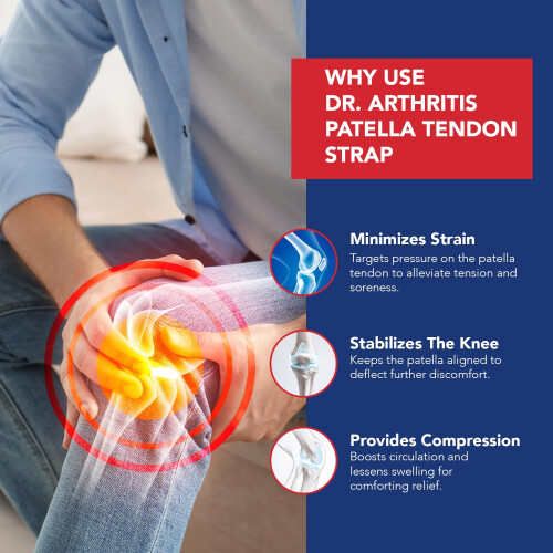Doctor Developed Patella Tendon Strap/Knee Strap/Brace And Handbook ...