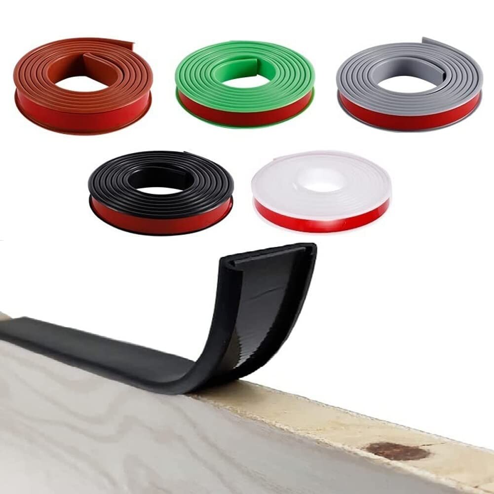 TPE Flexible Edge Banding U-Shape Self Adhesive Furniture Edge Trim for ...