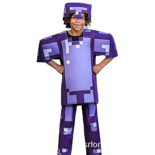 (M) My World Minecraft Diamond Armor Series Cosplay Game Character ...