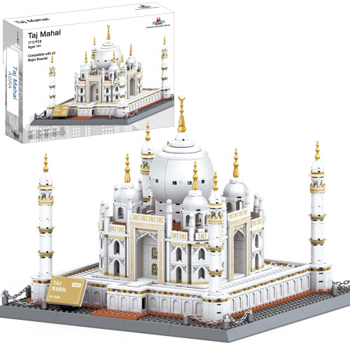 Apostrophe Games Taj Mahal Building Block Set (1 113 Pieces) India's ...