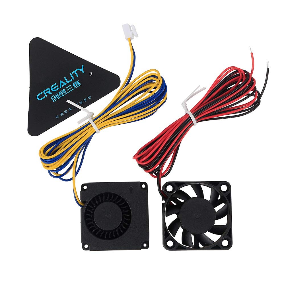 Creality Original Ender 3 V2 Fan Extruder Hotend Fans DC 24V 0.1A 4010 ...