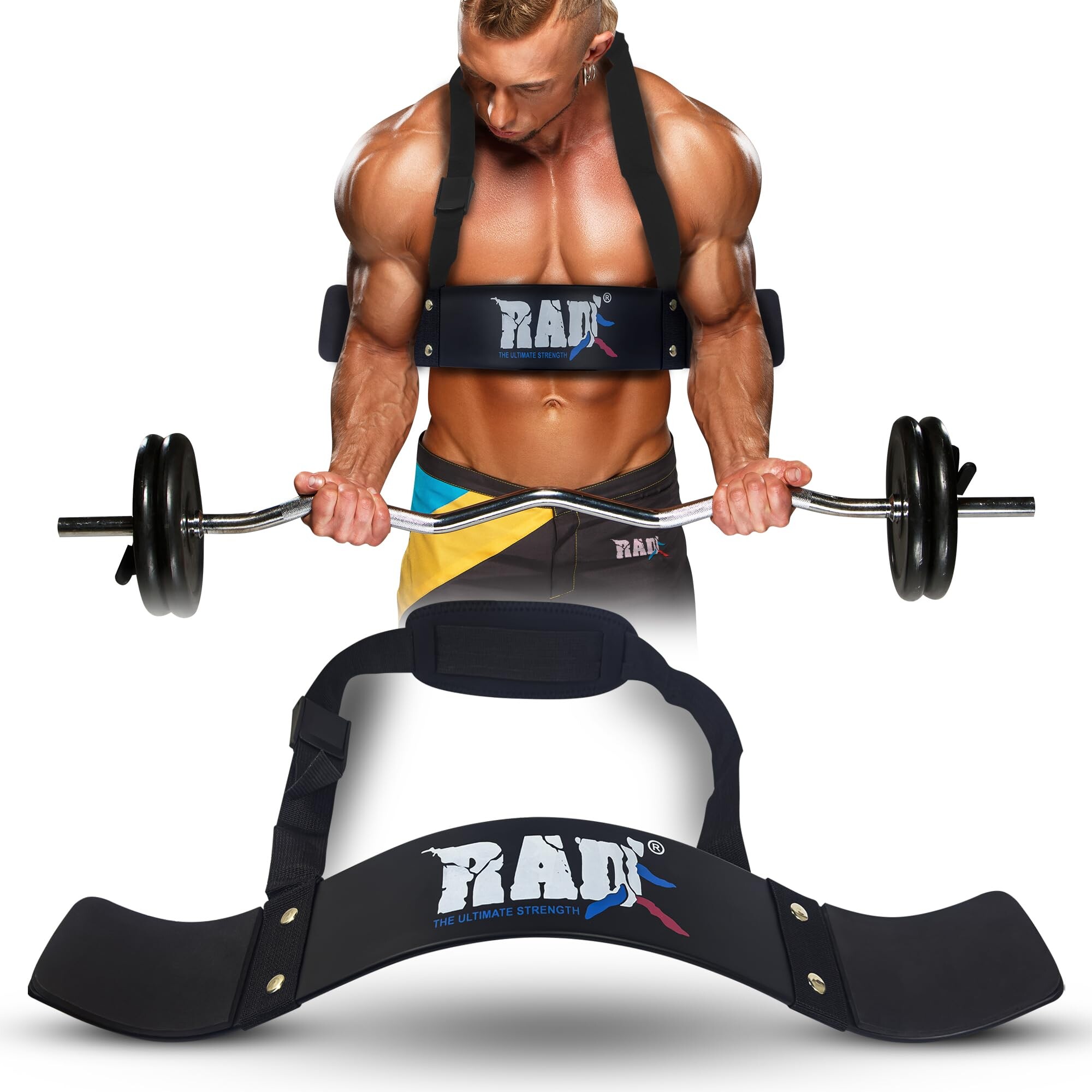 RAD Arm Blaster for Biceps & Triceps - Build Powerful Arms with Bicep ...