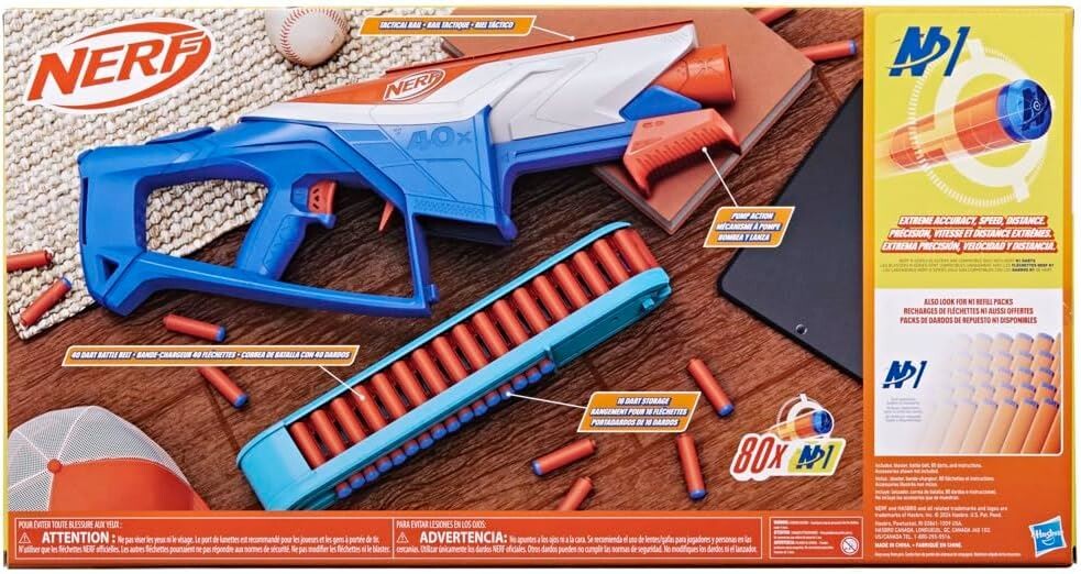 Nerf - N Series Infinite Blaster & 80 N1 Darts Kids Toy on OnBuy