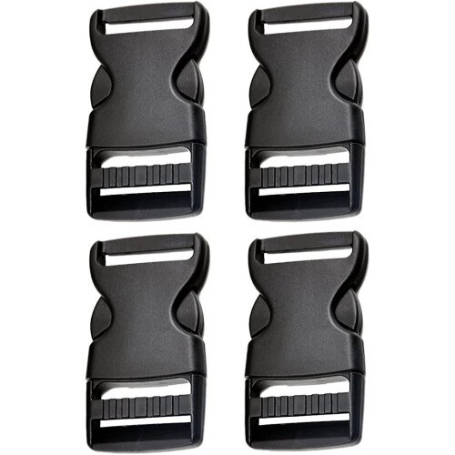 4pcs 25mm Buckle - Double Side Release Buckles - Snap Fastener Plastic ...