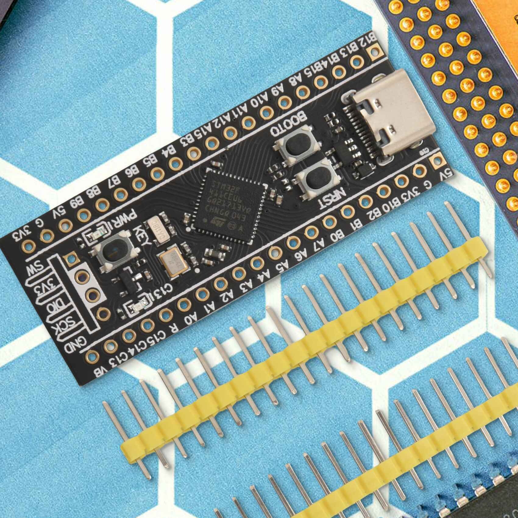 STM32F411-Entwicklungsboard, STM32F411CEU6 STM32F4-Lernboard, Unterstützung für MicroPython ...