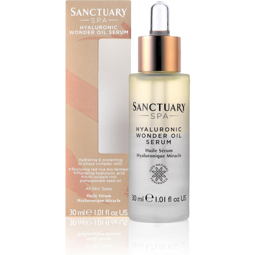 Sanctuary Spa Facial Oil, Hyaluronic Wonder Oil Serum, 30 ml on OnBuy