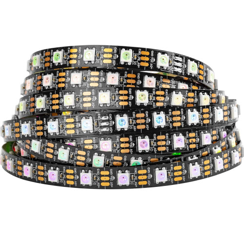 BTF-LIGHTING WS2812B RGB 5050SMD Individual Addressable 16.4FT 60Pixels ...