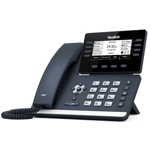 Yealink T53W IP Phone 12 VoIP Accounts. 3.7-Inch Graphical Display. USB ...
