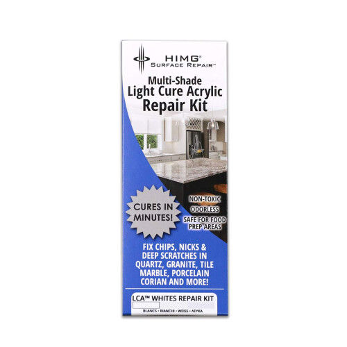 White Tones - Quartz Countertop Repair Kit White - Quartz Marble ...