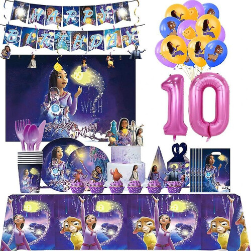(12inch, balloon set 1) New Wish Theme Birthday Pary Decoration ...