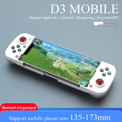 Retractable Wireless Gamepad Bluetooth-compatible Type-C Gaming ...
