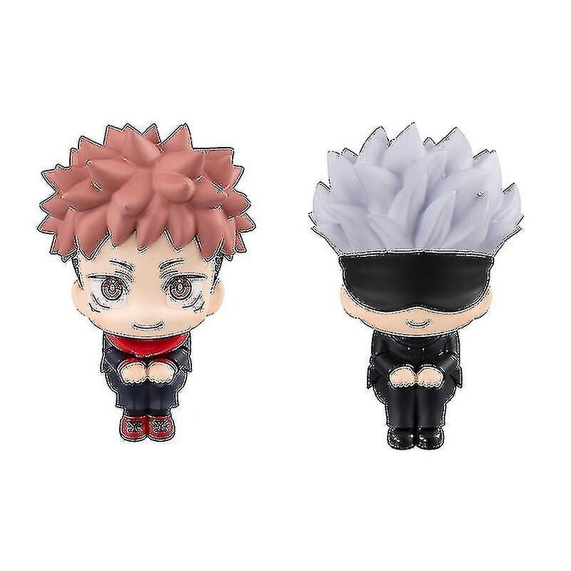 (no box C) Jujutsu Kaisen Anime Figure Gojo Satoru Itadori Yuji Look Up ...