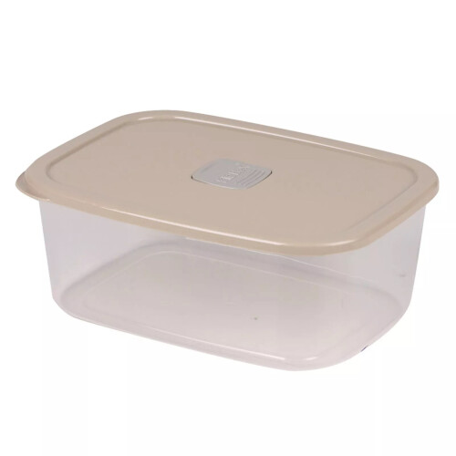 (Taupe) Large Food Containers with Lids Airtight Food Storage Tub Cake ...