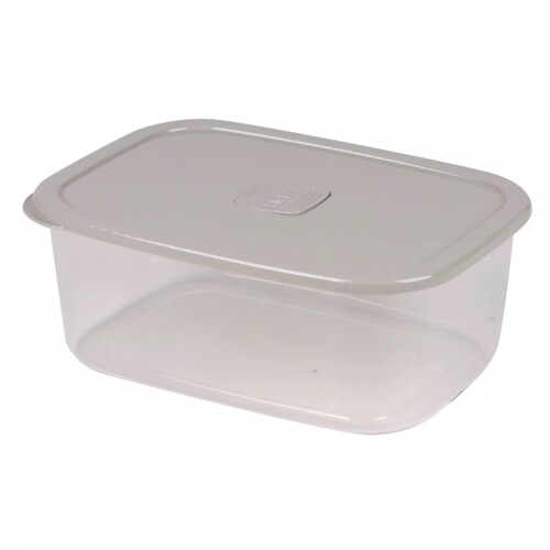 (Grey) Large Food Containers with Lids Airtight Food Storage Tub Cake ...