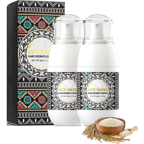 New Fermented Rice Water Hair Growing Serum Spray, Fermented Rice Water ...