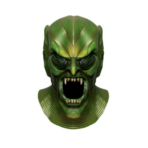 Scary Green Goblin Devil Full Face Latex Masks Halloween Party Show ...