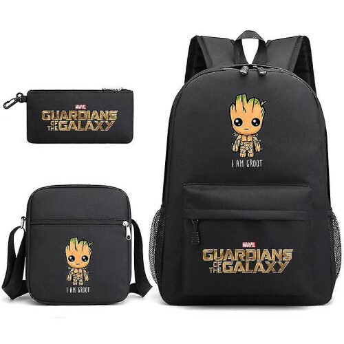 (Black sky) Marvel Groot Galaxy Guardians Tree Man Printed Boys And ...