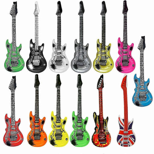 (Inflatable White Guitar) Inflatable Air Guitar - Choose From 13 ...