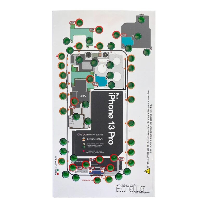 DottorPod iScrews For iPhone 13 Pro Screw Holder Tray Organiser Guide on OnBuy