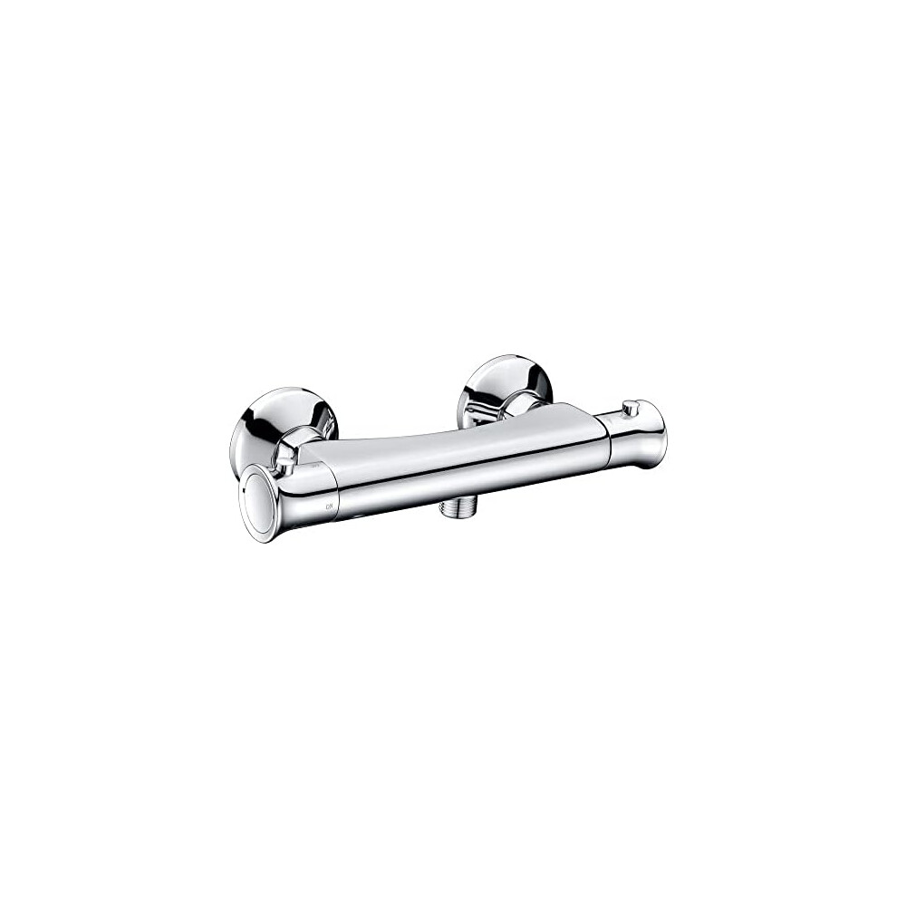 VeeBath Modern Chrome Thermostatic Exposed Shower Bar Mixer Brass ...