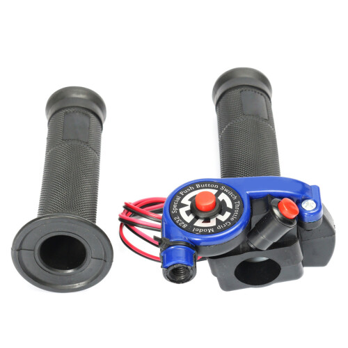 Novo acelerador de torção de 22mm 7/8 polegadas com cabo azul para ...