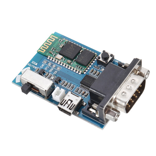 RS232 Bluetooth Serial Adapter Board Communication Master Slave 2 Modes Mini USB Bluetooth ...