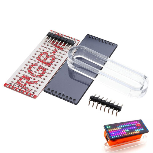 M5StickC NeoFlash Module RGB LED Matrix 126 RGB LED Primordial Board 3 ...