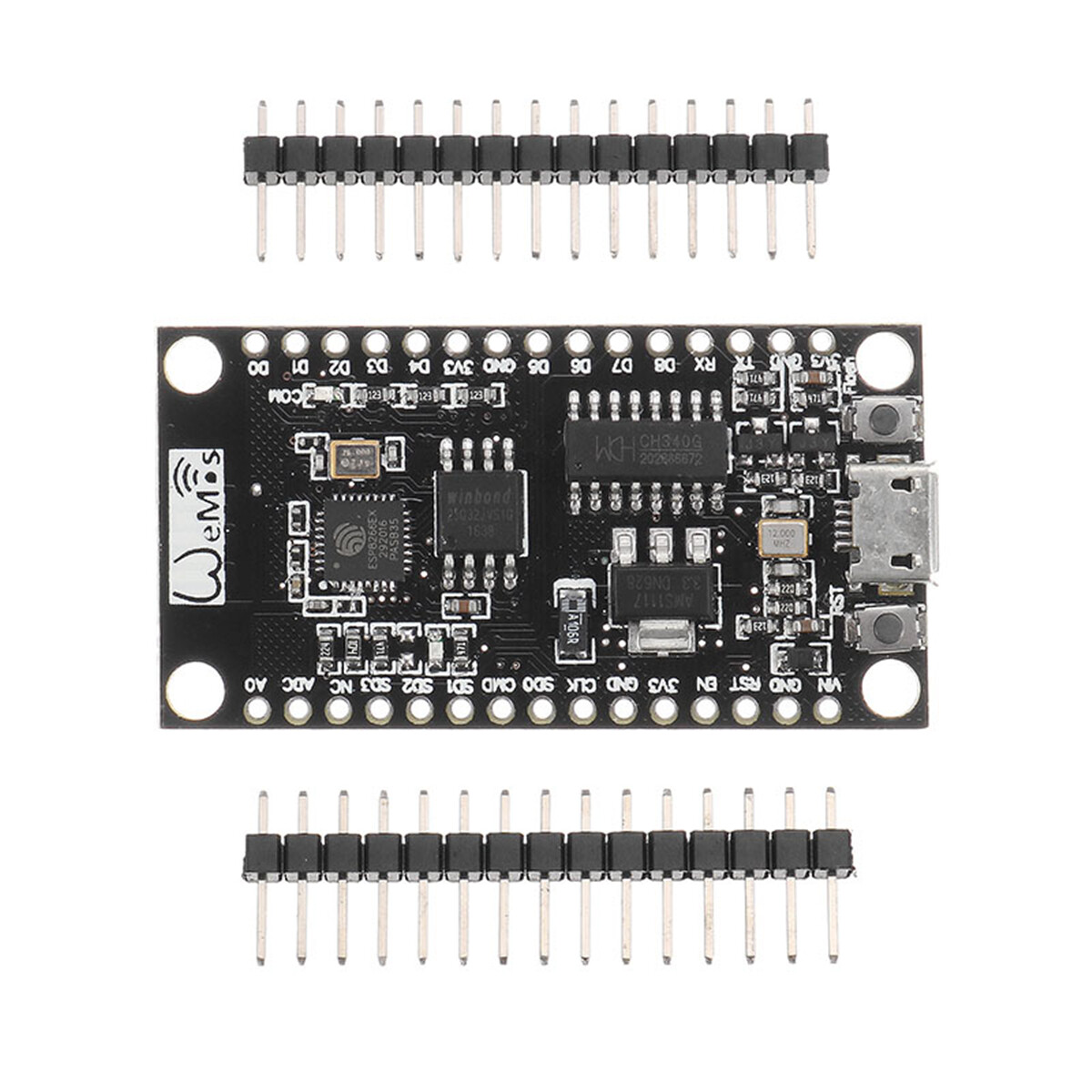 3Pcs Wemos NodeMCU V3 340G Lua WIFI Module Integration Of ESP8266 Extra Memory 32M Flash on OnBuy
