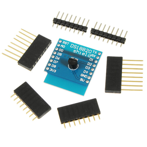 5pcs Wemos Ds18b20 Module For D1 Mini Ds18b20 Temperature Measurement Sensor Module On Onbuy