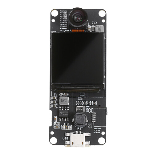 LILYGO TTGO T-Camera Plus ESP32-DOWDQ6 Módulo de Câmera OV2640 de 8MB SPRAM com Ecrã de 1. 3 ...