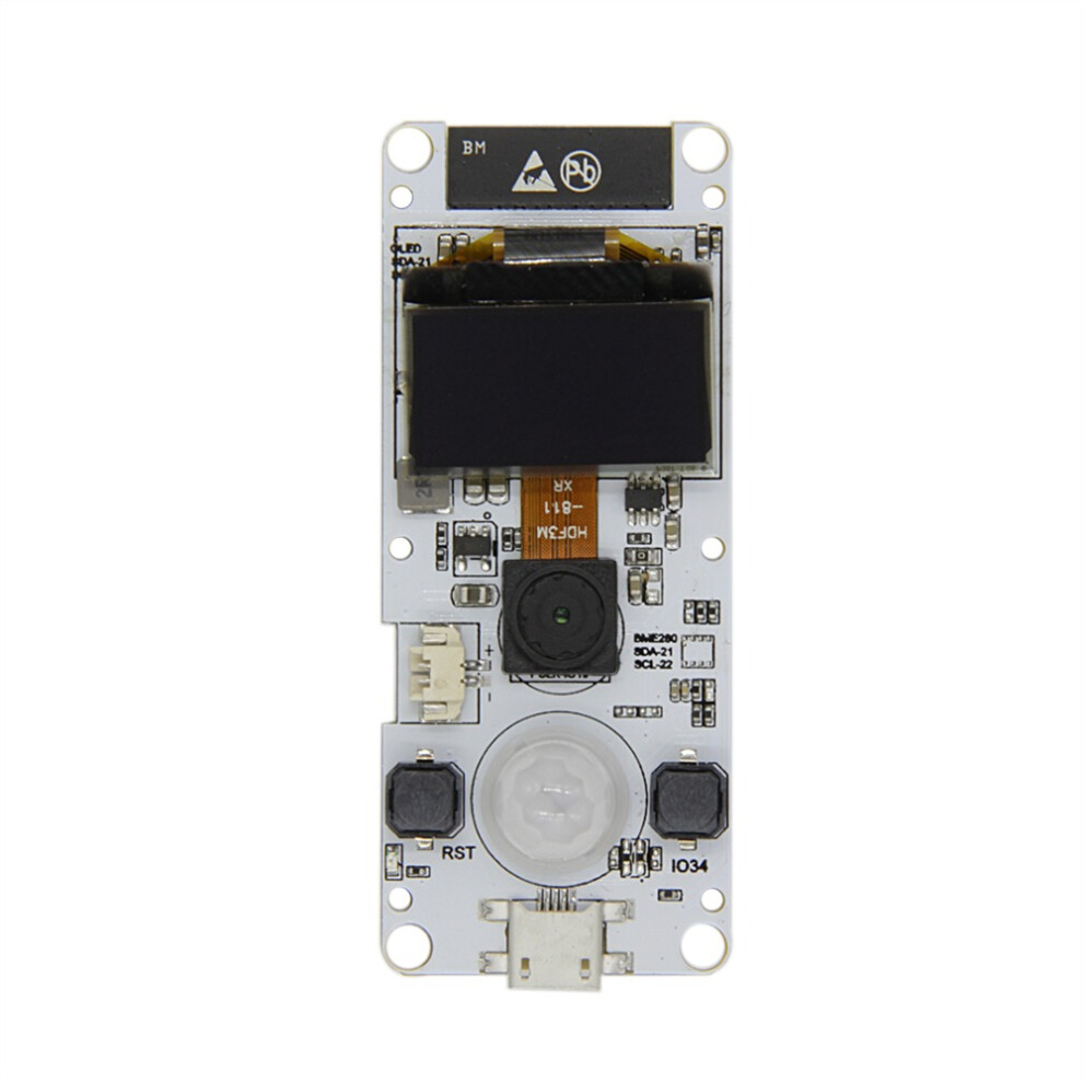 LILYGO TTGO T-Camera ESP32 WROVER con modulo fotocamera PSRAM fotocamera OV2640 OLED da 0,96 ...