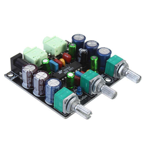 XR1075 Amplifier Tone Board BBE Digital Audio Power Amplifier Front-end ...