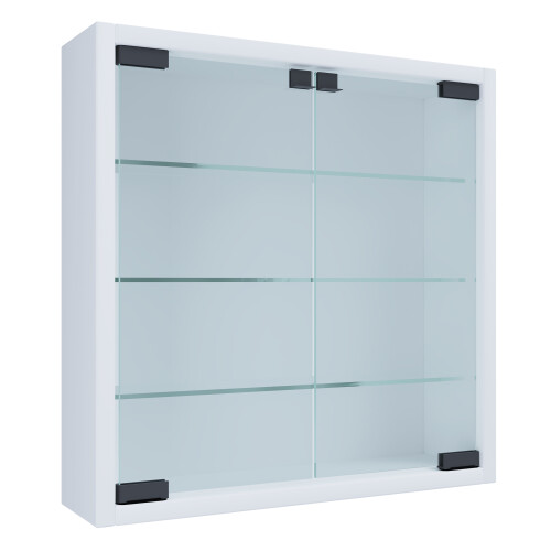 Wooden Glass Hanging Display Case Wall Display Case Collectible Deco ...