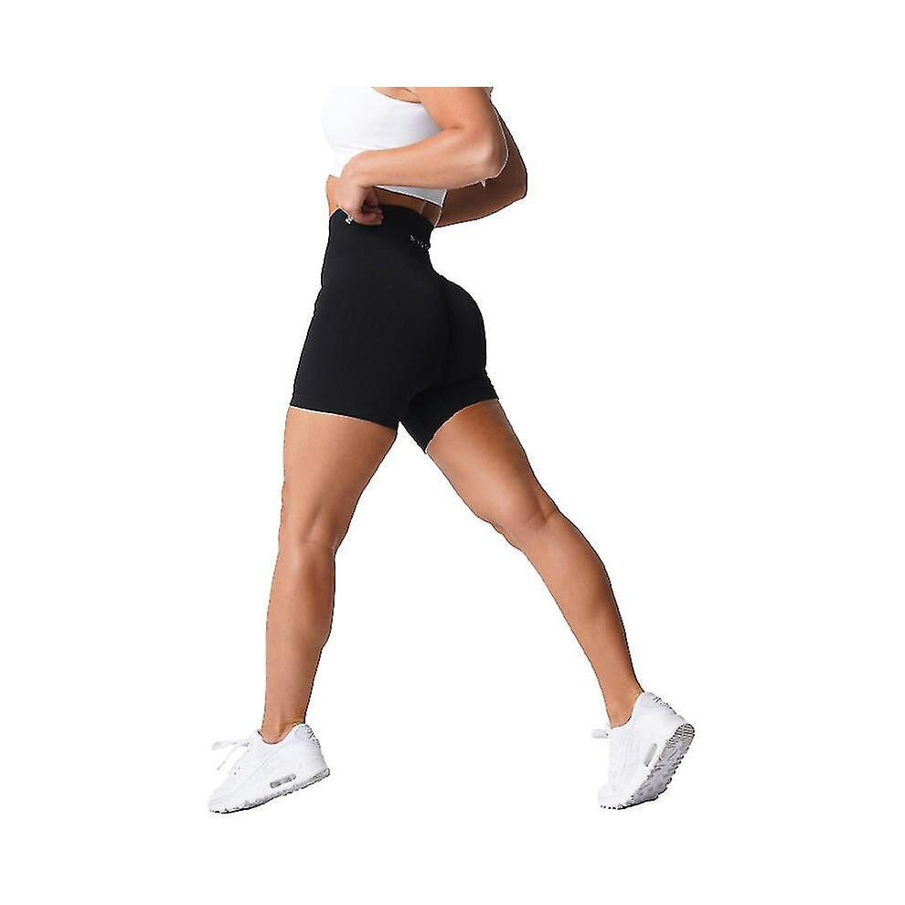 (Cobalt, S) Nvgtn Spandex Solid Seamless Shorts Women Soft Workout ...