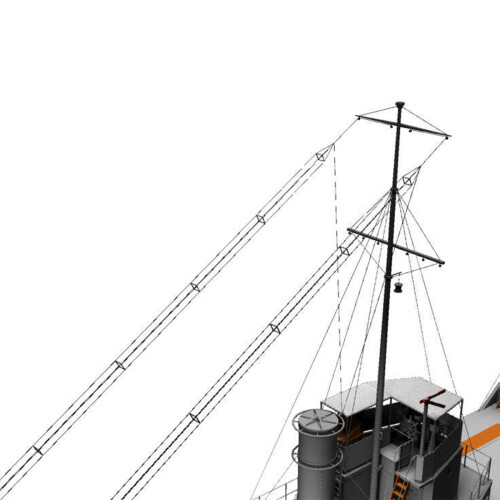 1:100 Titanic Model DIY Paper Model Kit Ferry Ship Assemble Hand Work ...