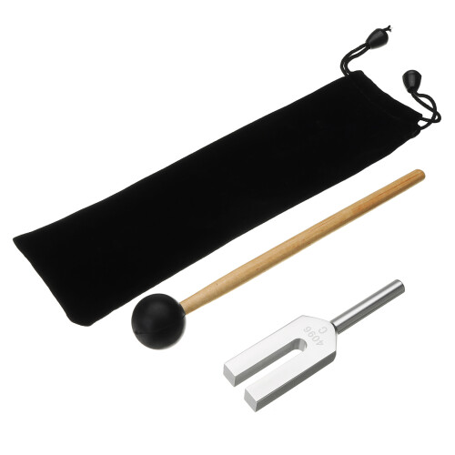 4096Hz Aluminum Musical Tuning Fork Instrument Kit Healing Sound ...