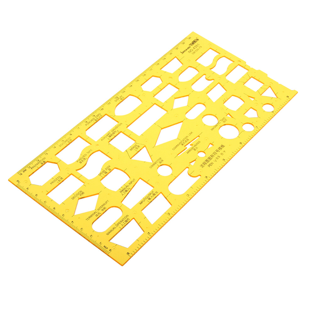 Flow Chart Flowsheet Process Diagram Symbols Drawing Template KT Soft ...