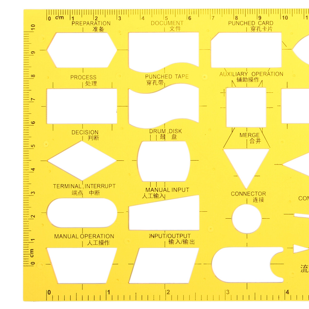 Flow Chart Flowsheet Process Diagram Symbols Drawing Template KT Soft ...