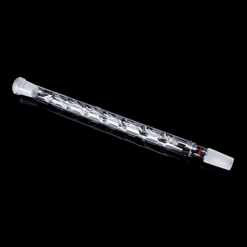 300mm 24/40 Vigreux Distilling Column Glass Distillation Tube Condenser ...