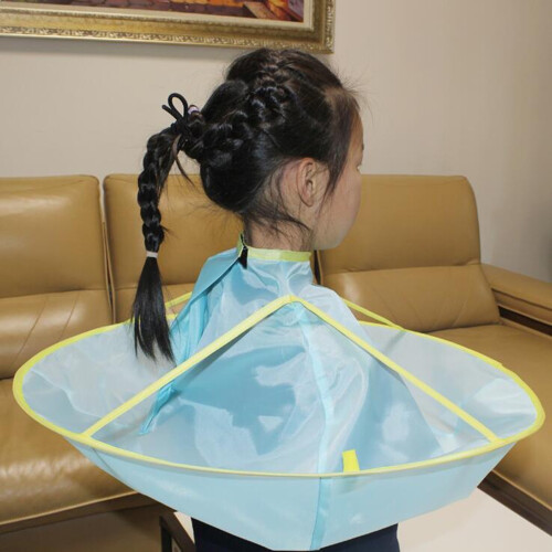 Child Barber Apron Quality Kids Hair Cutting Cape Haircut Gown ...