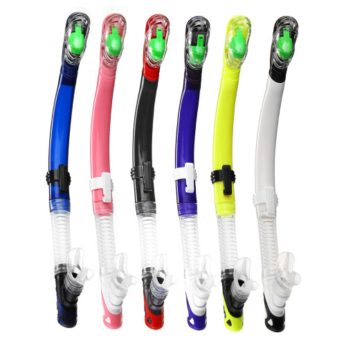 Professional Adults Full Dry Swimming Diving Snorkeling Breathing Tube ...