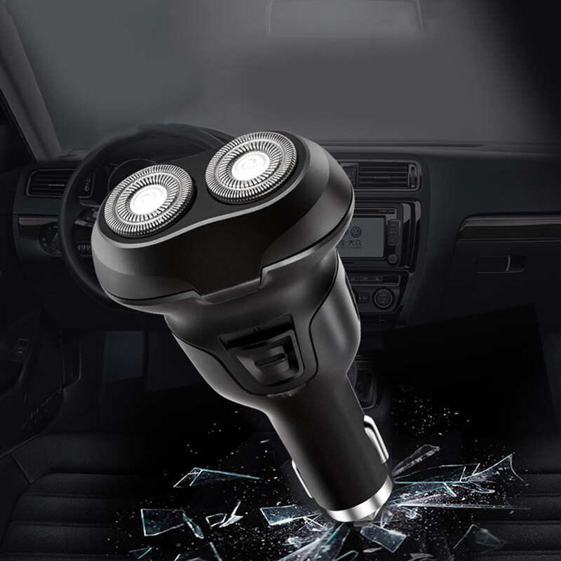 Electric Car Men's Rechargeable Razor 12V24V Safety Hammer Shaver on OnBuy