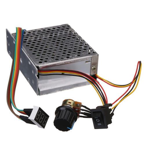 DC 10-55V 60A DC Motor Speed Controller Motor Speed Regulator CW CCW Reversible Switch on OnBuy