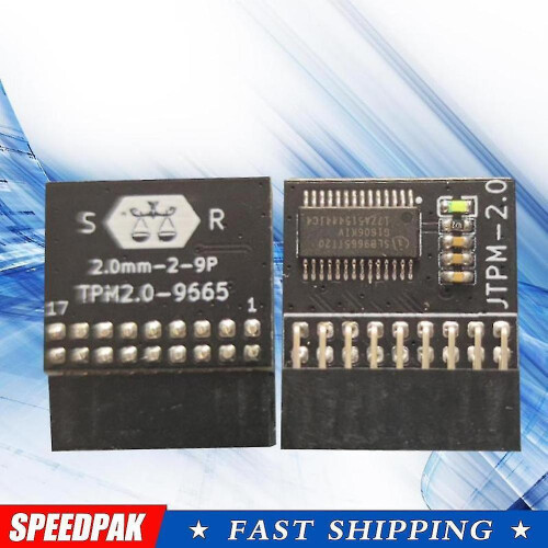 (FOR MSI LPC 14 PIN) Gigabyte Gc-tpm2.0_s 2.0 Tpm Module (12 Pin 12-1) Lpc 2.0 Trusted Platform ...