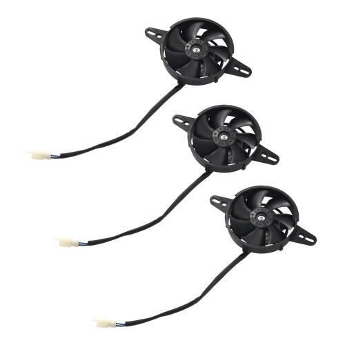 3X Water Cooler New Electric Radiator Cooling Fan for Chinese Atv Go ...