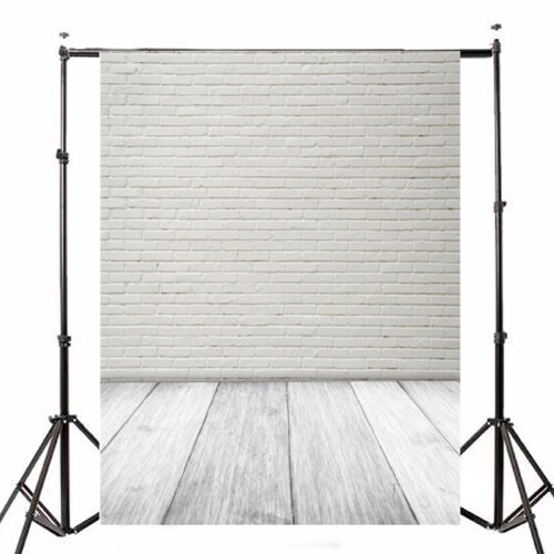 1.5X2.1m Photography Vinyl Background White Brick Wall Studio Backdrop on OnBuy