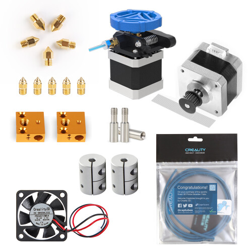 Creality 3D Ender 3 V2 Wearing Parts Set with E motor Kit + Heater ...